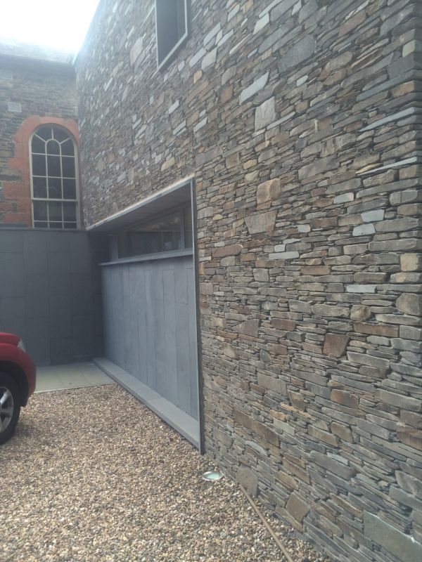 Natural Stone Split Face Tumbled Limestone Linear Walling | Natural